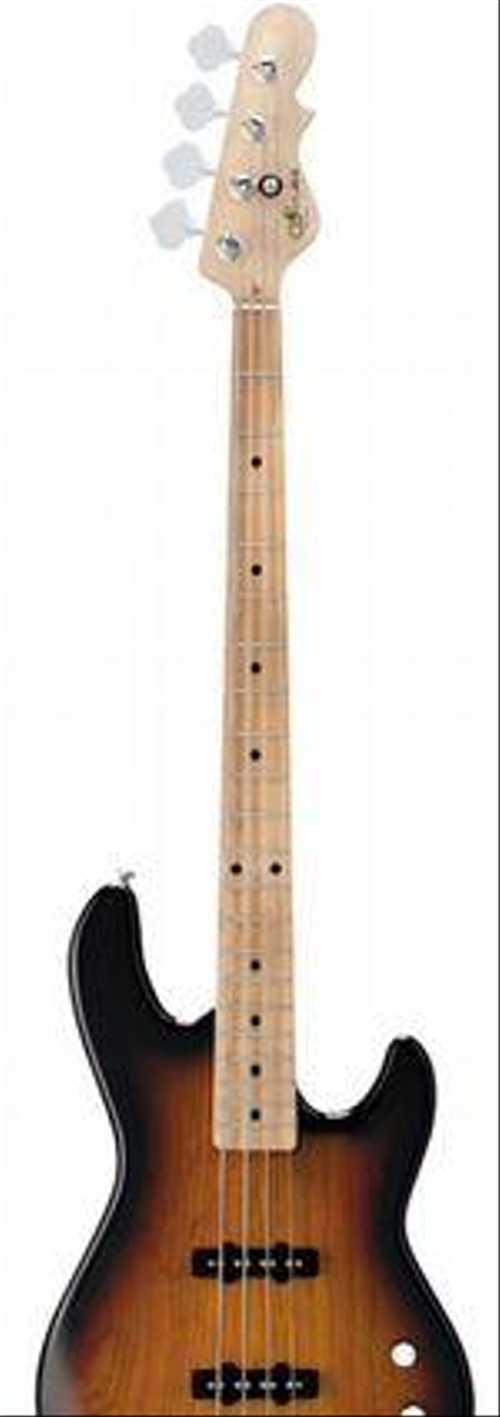 G&L Tribute JB-2 3-Tone Sunburst MP Ash/Poplar