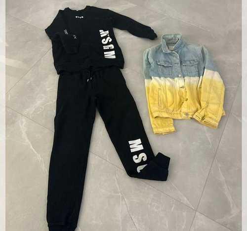 Спортивный костюм. На 13-14 лет. msgm