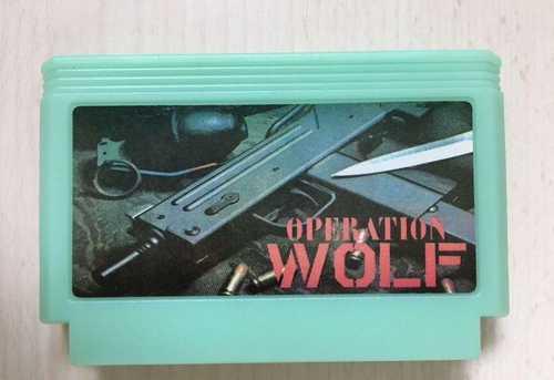Картридж для NES (Dendy) "Operation Wolf"