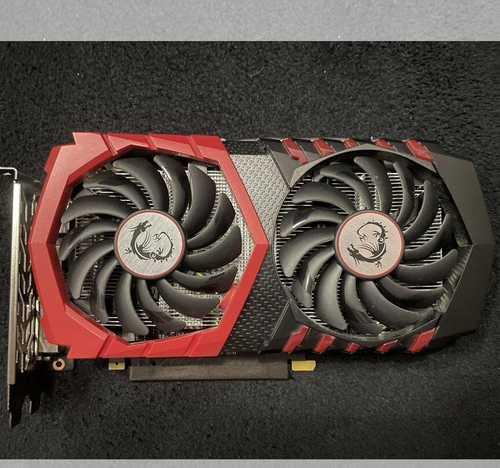 Видеокарта Msi GeForce GTX 1050 Ti gaming X 4gb