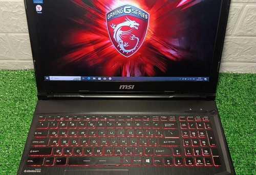 Мощный MSI Apache core i7/GTX 1060 6 GB/120 Гц