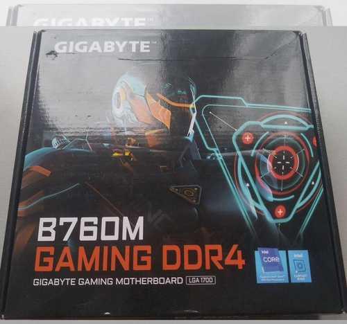 Материнская плата gigabyte b760m gaming ddr4 новая