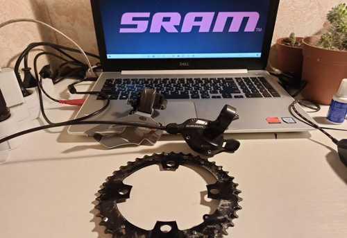 Переключатель shimano altus, монетка sram x5