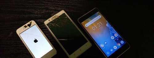 Смартфоны (Nokia, Apple, Lenovo)