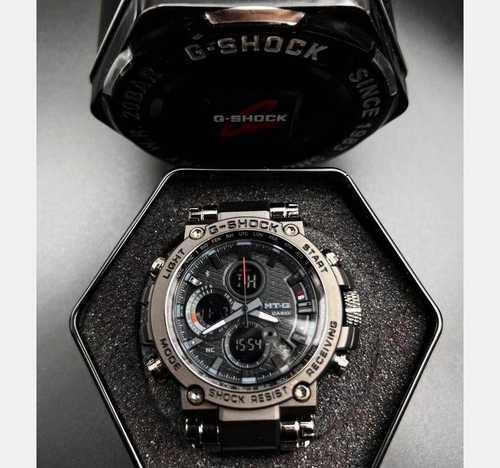 Брутальные мужские кварцевые часы Casio G-Shock