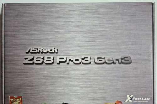 Материнская плата ASRock Z68 Pro3 Gen3