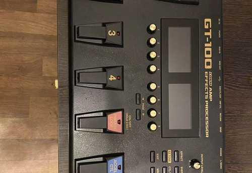 Гитарный процессор boss GT-100