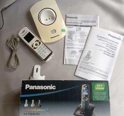 Радиотелефон panasonic kx tg8301