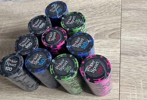Фишки для покера PokerSport