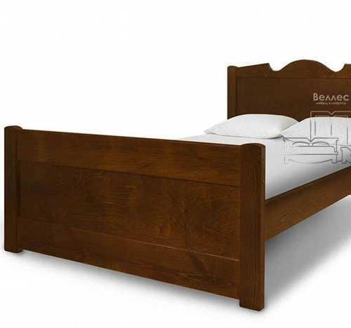 Кровать двуспальная из натурального массива новая