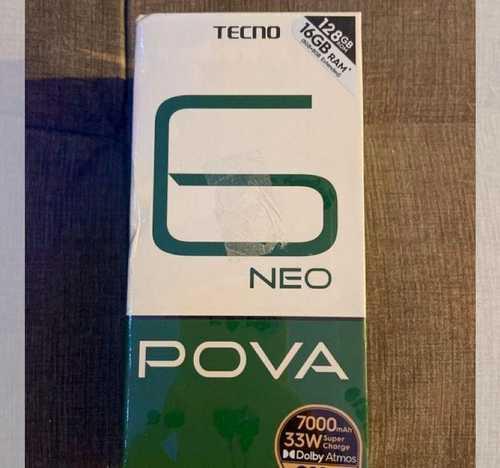 TECNO Pova 6 Neo, 8/128 ГБ