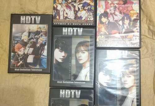 DVD (hdtv) диски аниме и дорамы
