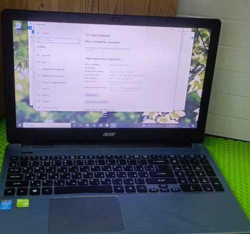 Нoутбук Acer e5-571/core i5-4210/6ram/256ssd/gefor