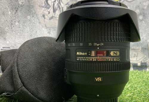 Nikon 24-120mm 4G ED VR AF-S