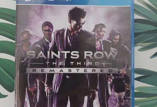 Saints row the third remastered PS4 (Новая)