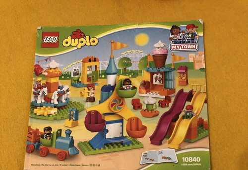 Lego duplo 10840 Большой парк аттракционов