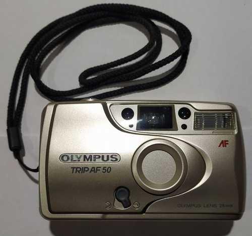 Плёночный фотоаппарат olympus trip af 50