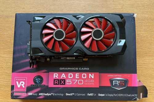 Видеокарта XFX Radeon RX 570 4Gb