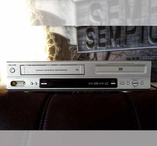 Sanyo DVD player & video cassette recorder HV-DX20