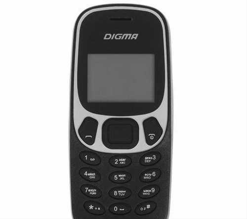 Сотовый телефон Digma linx A105N 2G Black 1,44" GS