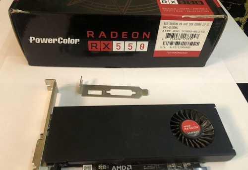 Видеокарта PowerColor AMD RX 550 Red Dragon 2Gb