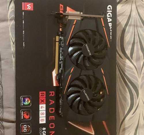 Видеокарта radeon rx 480 8gb