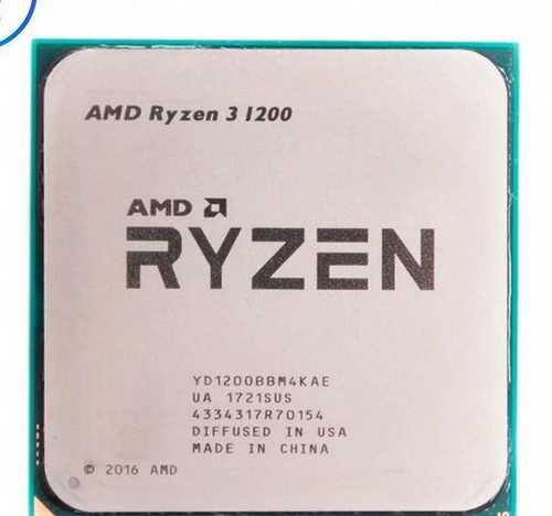 Процессор AM4 AMD Ryzen 3 1200 OEM Б.У