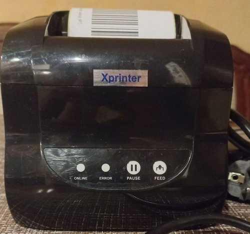 Термопринтер для этикеток xprinter 365b