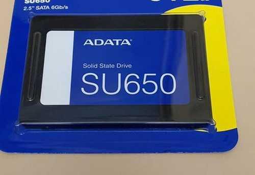 Твердотельный накопител SSD adata SU650 512GB