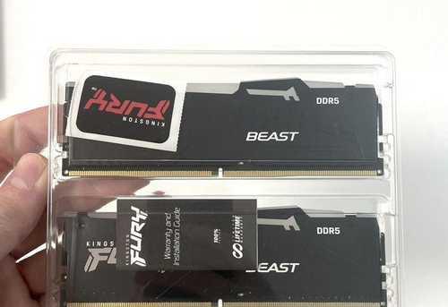 Kingston fury Beast Black RGB 32 гб