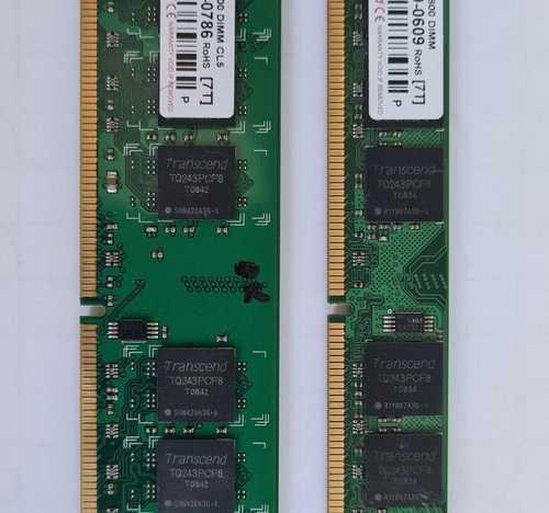 Оперативная память dimm DDR2 2Gb 800