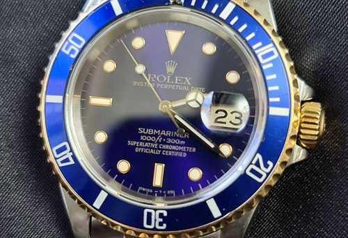 Rolex Submariner 16613 Blue Dial