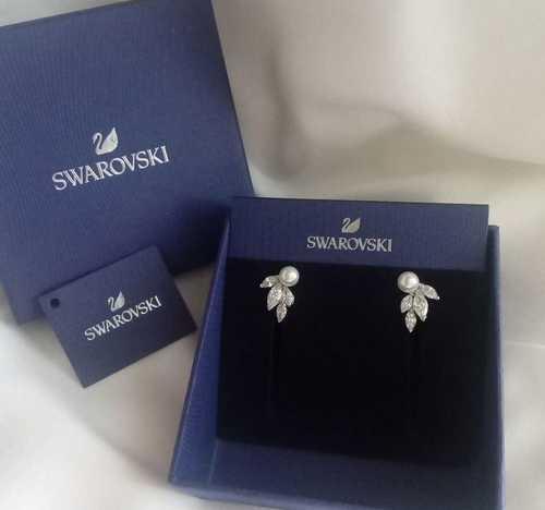 Серьги Swarovski Louison Pearl оригинал