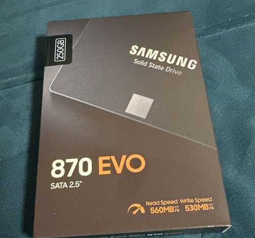 Ssd samsung 870 evo 250gb