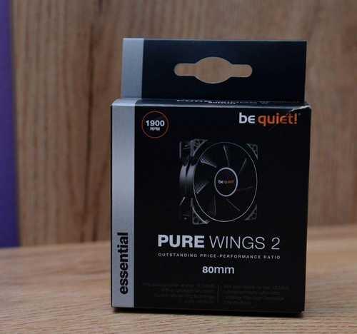 Вентилятор для корпуса be quiet pure wings 2 80mm