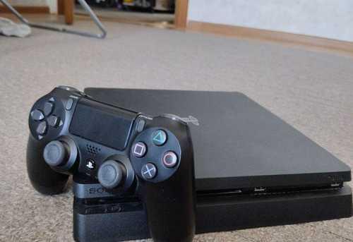 Sony playstation 4 slim 1tb + 4 игры