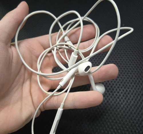 Наушники apple earpods lightning