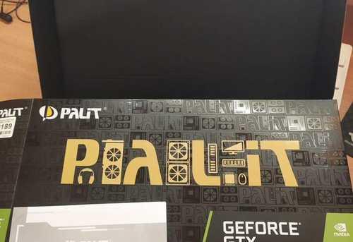 Новая Видеокарта Palit geforce GTX1660TI 6GB gddr6