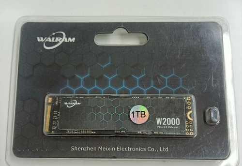 Ssd m2 NVMe 1tb, walram оригинал