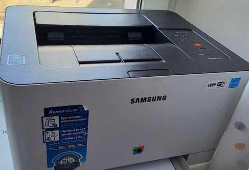 Принтер цветной лазерный samsung express c430w