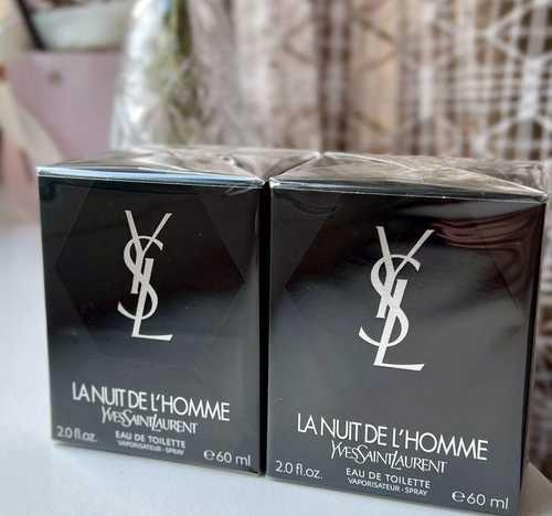 YSL LA nuit DE L'homme новые оригинал