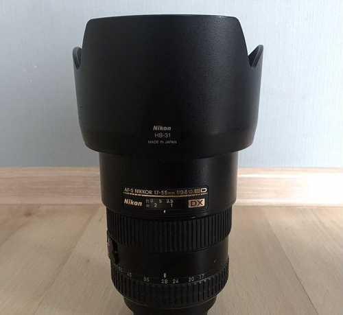 Nikon Afs 17-55mm f2.8G