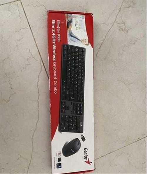 Клавиатура с мышью беспроврдные genius