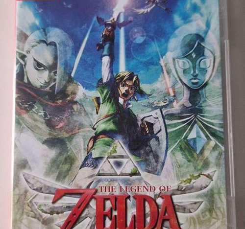 The legend of zelda skyward sword картридж