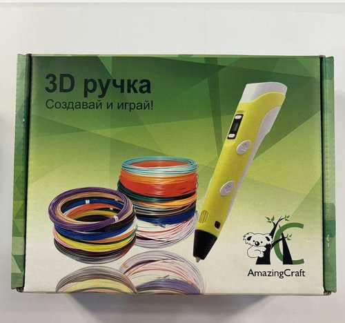 3D ручка Amazing craft   пластик