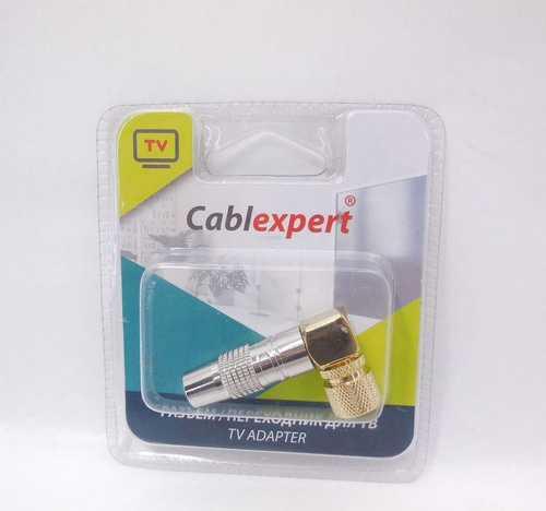 F коннектор угловой для тв кабеля Cablexpert SPL6