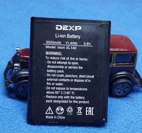 Dexp Ixion XL140. Аккумулятор. Оригинал