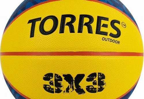 Мяч баскетбольный Torres 3х3 Outdoor синт.кожа р.6
