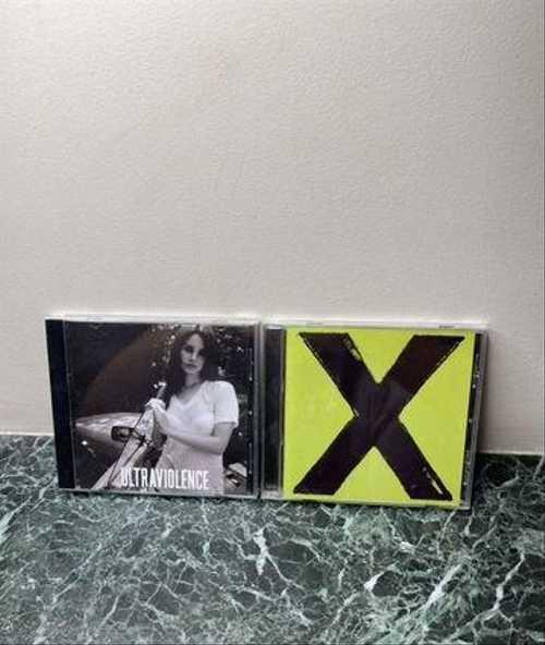 Музыкальные cd диски Ed Sheeran & Lana del rey