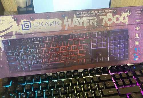 Игровая клавиатура Оклик 780G slayer